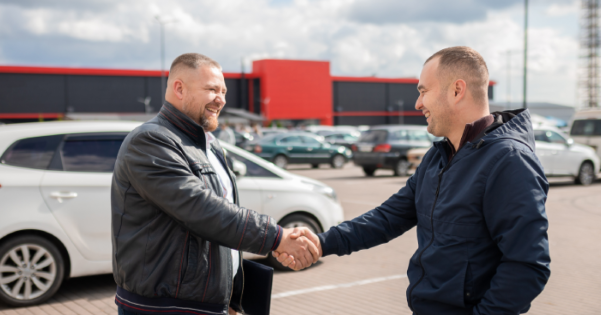 How does an executor sell a car?